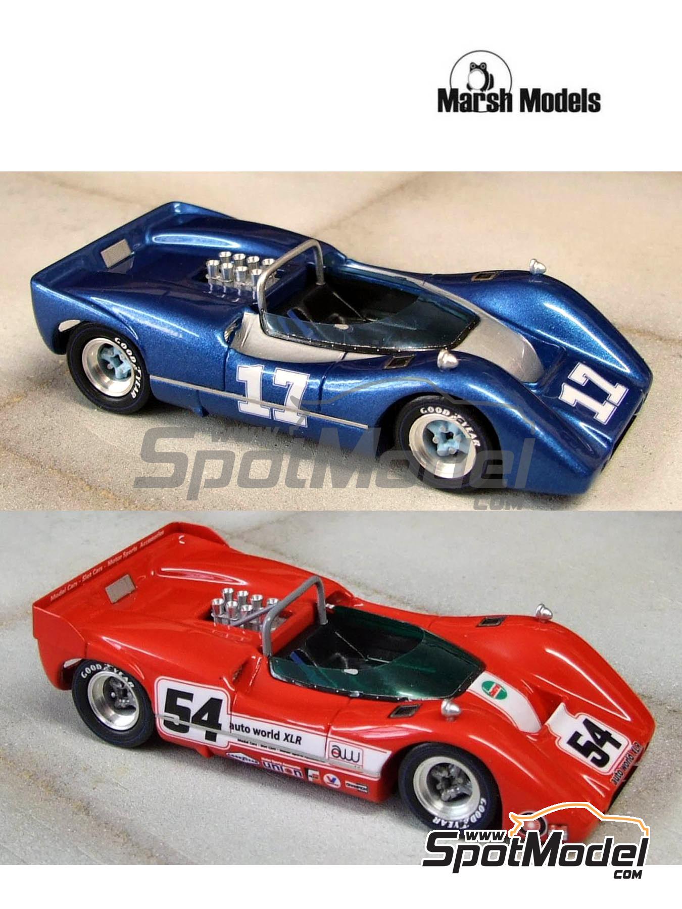 Marsh Models MM277: Car scale model kit 1/43 scale - McLaren M6B Hollywood Sports Cars, McCaig ...